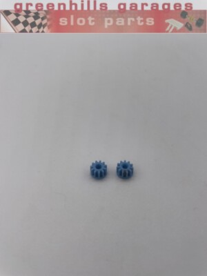 Greenhills Scalextric 11 Tooth Blue Pinion Pair - Used - P10035 | eBay UK