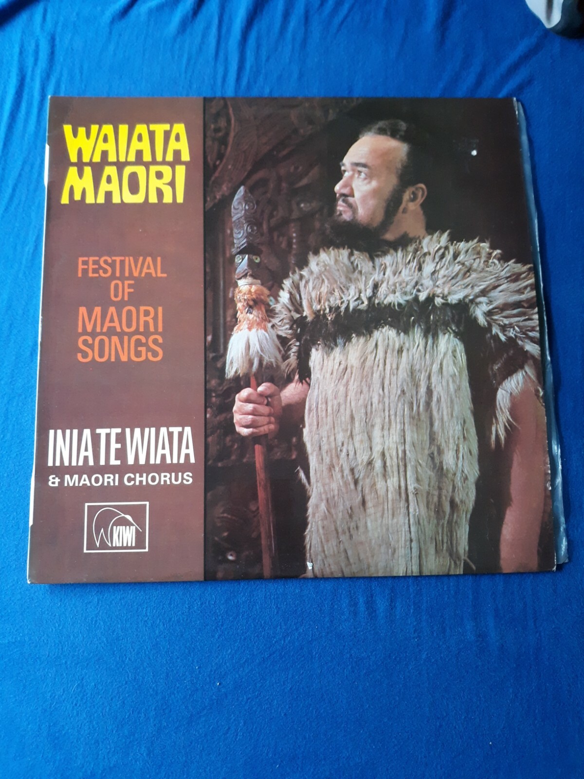 INIA TE WIATA & MAORI CHORUS -Waiata Maori- LP -Festival of Maori Songs ...
