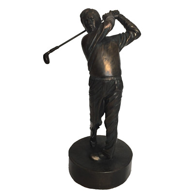 Genesis Fine Arts Bronze "Swing" Golfer Statue Mullingar Ireland E/5000 ...