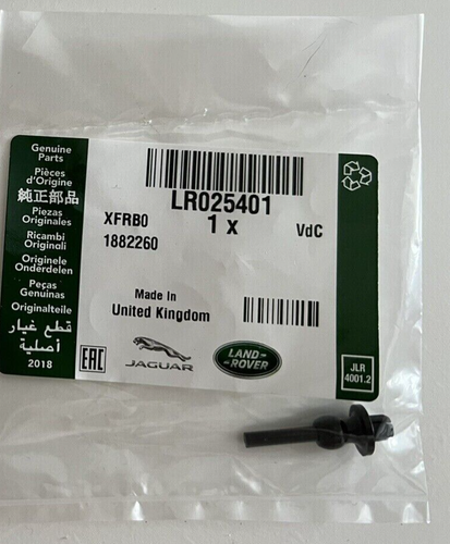 LR025401 Parcel Shelf / Load Cover Strap Clip EARLY* Range Rover Evoque ...