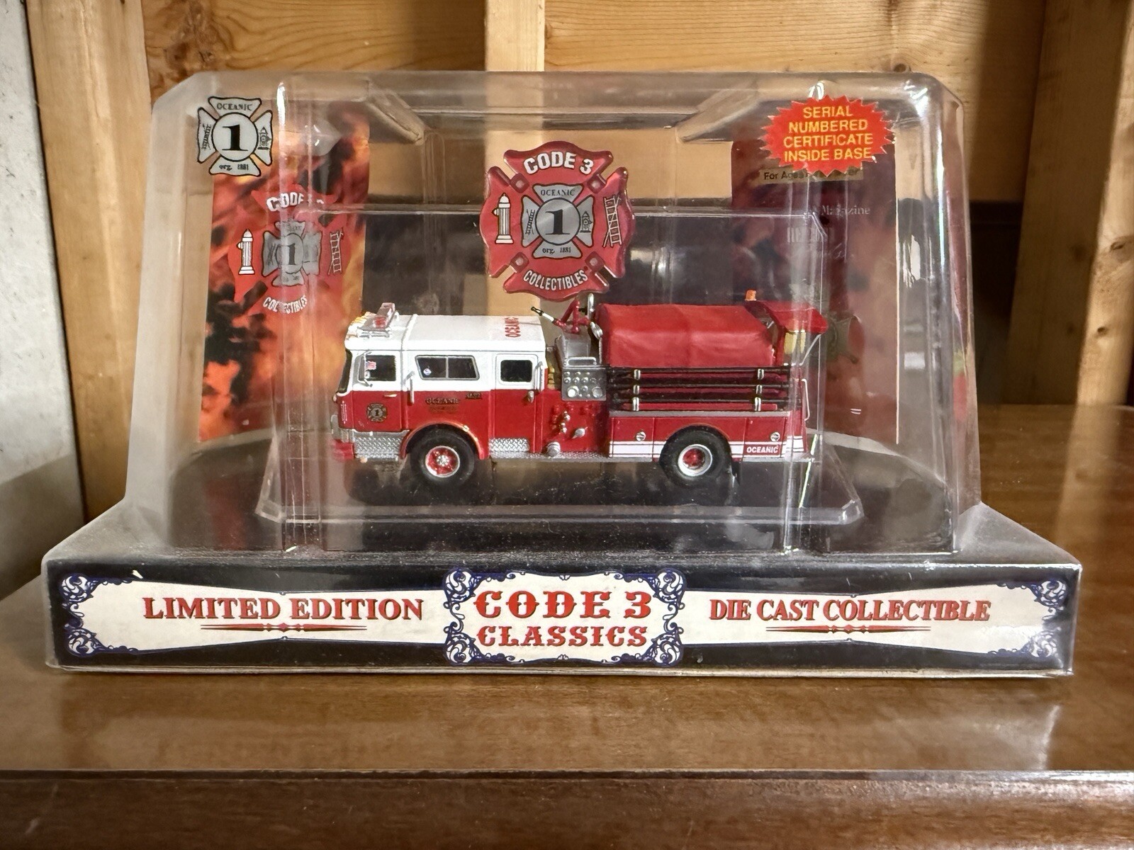 Code 3 Collectible Oceanic NY Mack CF Engine New In Box Never Opened | eBay