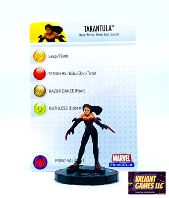 Marvel Heroclix Tarantula #027 w/ Card Secret Invasion Set | eBay