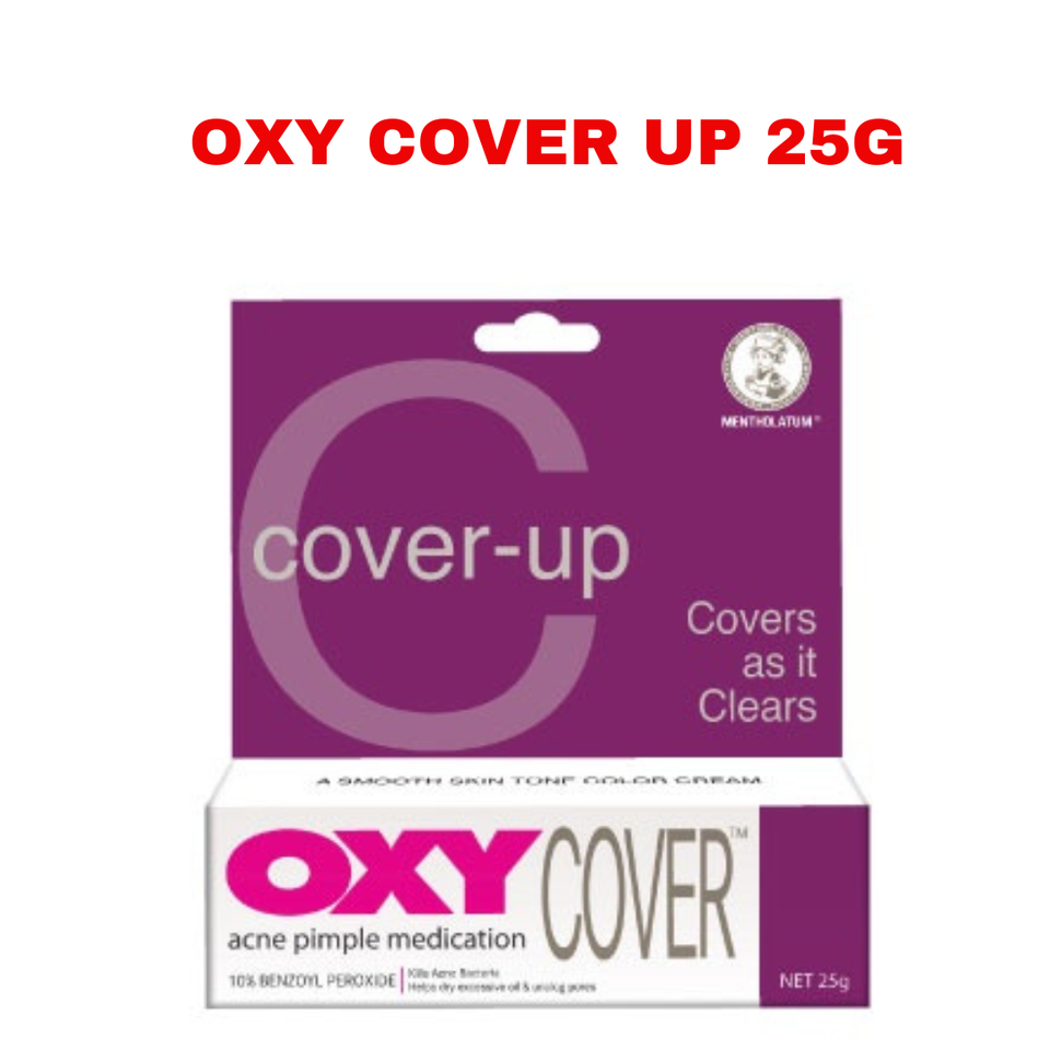Acne Pimple Medication Cream - OXY 5 / OXY 10 / Oxy Cover Up - Benzoyl ...