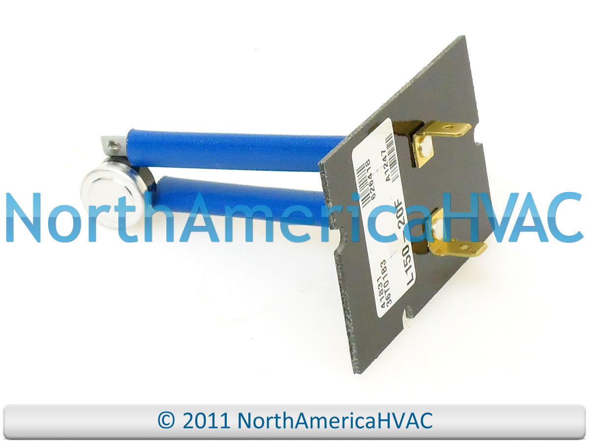 OEM Intertherm Nordyne Furnace 3" Limit Switch L150-20F Replaces 626418 ...