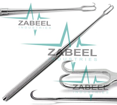 10 PCs Set of Surgical Retractor Joseph Skin Hook 6.25” Double Sharp ...