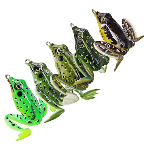 5cm 12g Thunderfrog Road Runner Fishing Lure Frog False Bait Fishing ...
