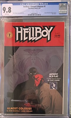 HELLBOY ALMOST COLOSSUS #1 CGC 9.8, Early Hellboy Story! | eBay