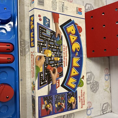 Pac Man Board Game Vintage MB 1980s Retro Arcade Classic- Complete Pac ...