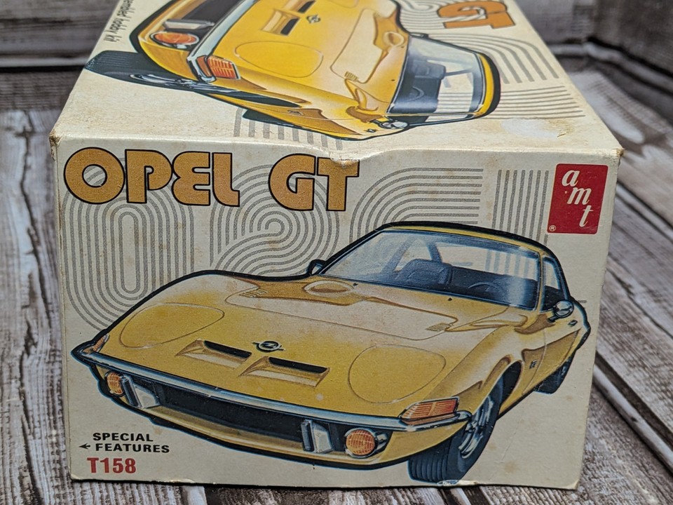 AMT Opel GT Plastic Model. Car Kit T158 1:25 Scale | eBay