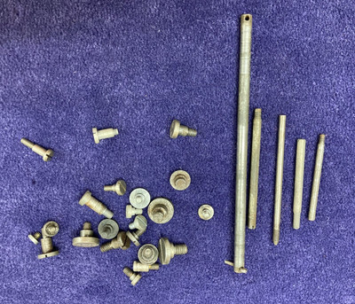 Antique Slot Machine Parts - Miscellaneous Lot of Shoulder Screws ...