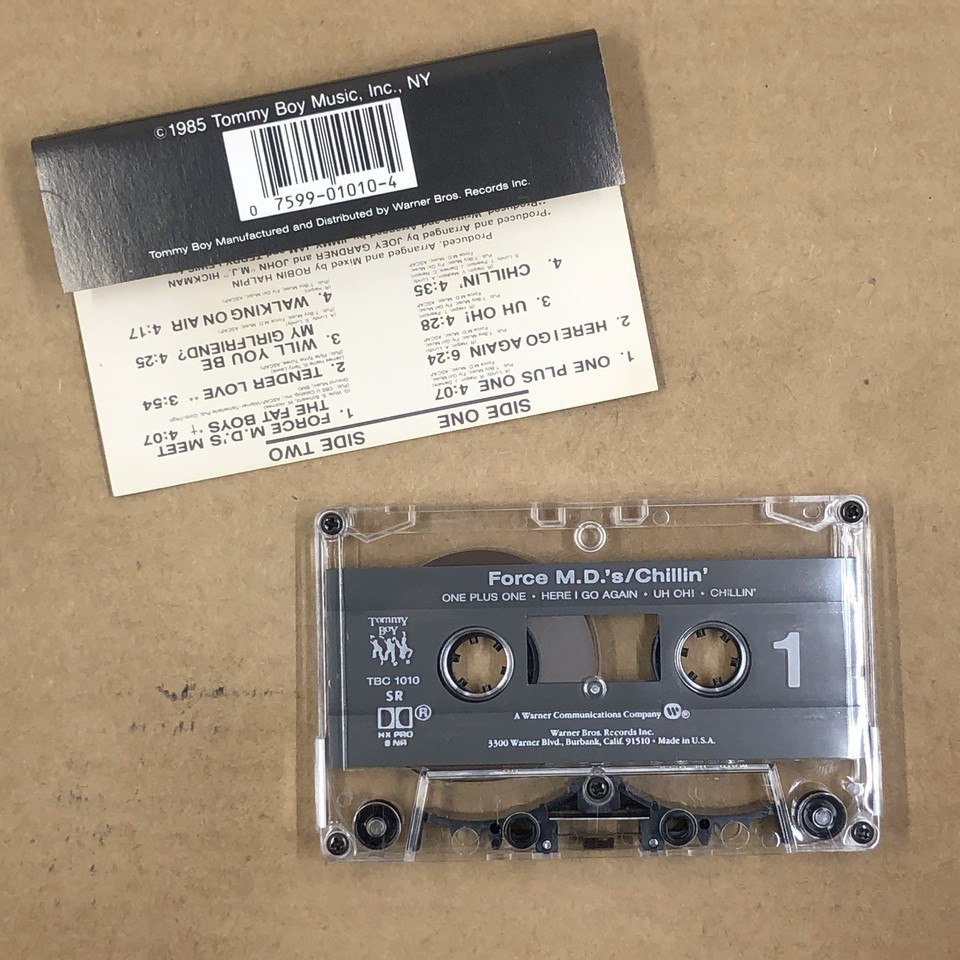 FORCE MDs Cassette Tape 80s Hip Hop Electro CHILLIN TENDER LOVE | eBay