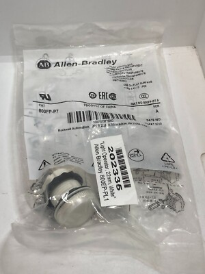 ALLEN BRADLEY 800FP-P7 PILOT LIGHT CLEAR PLASTIC SERIES A NIB | eBay