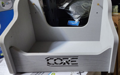 Core Ice House Fish House 18" Storage Shelf Bin for Core Rail 1320 (AI ...