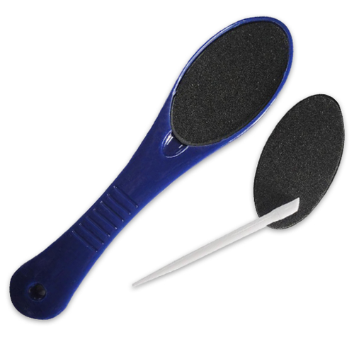 2 x Sofeel Pedipad Foot File Pedicure Pedi Paddle w/Extra Disk ...
