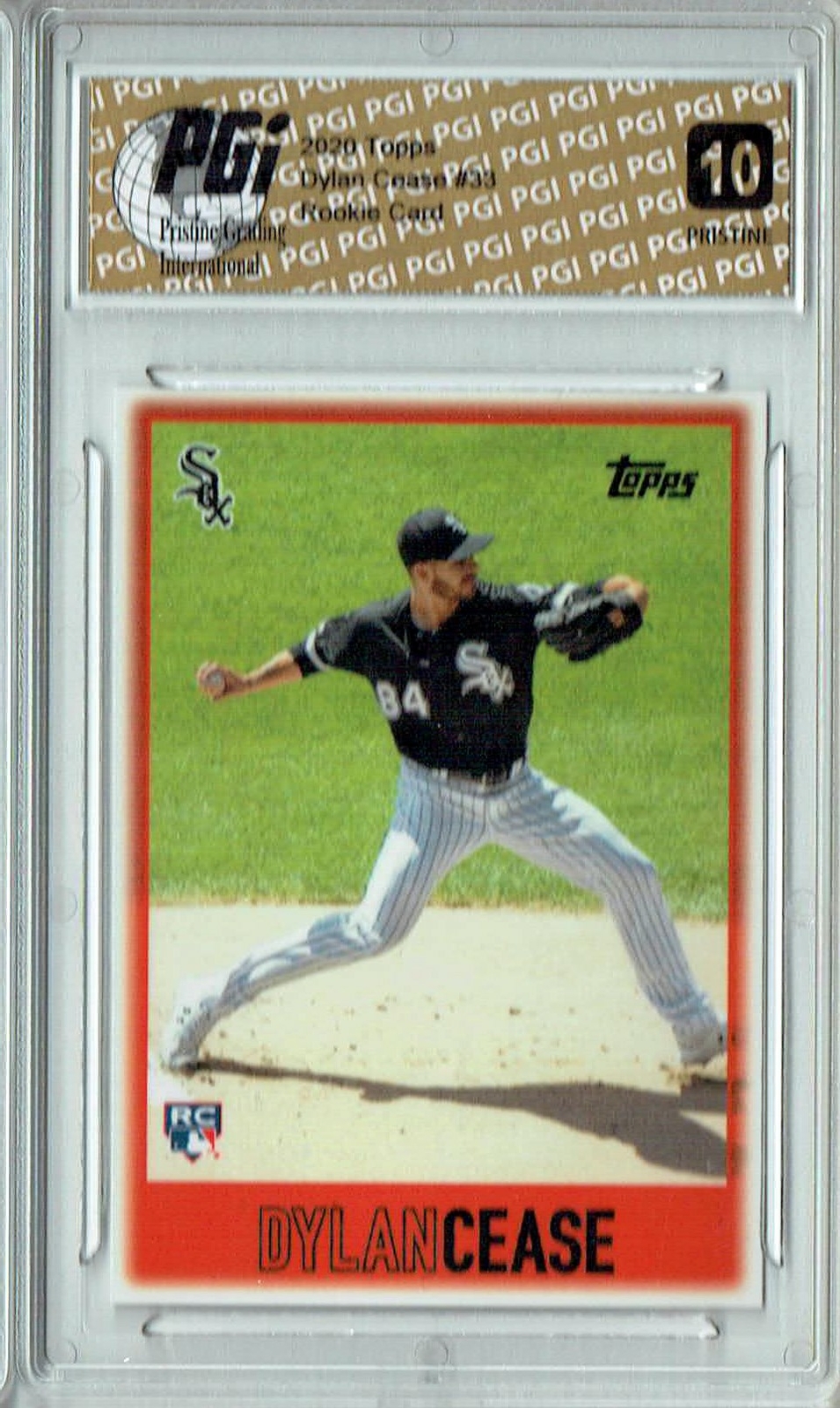 Dylan Cease 2020 Topps #33 PRISTINE Rookie Card PGI 10 | eBay