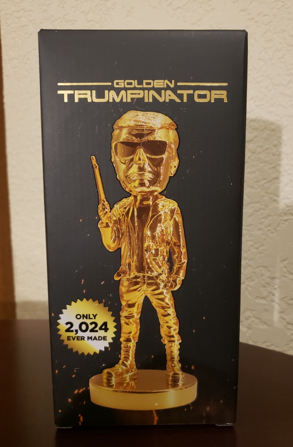 NEW Gold Trumpinator Bobblehead (Limited Run of 2024 Units) SOLD OUT ...