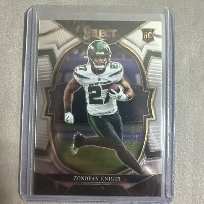 2022 Panini Select #89 ZONOVAN KNIGHT Concourse RC Jets | eBay