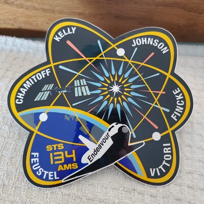 STS-134 Original Space Shuttle Sticker | eBay