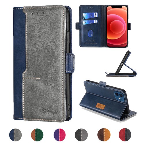 Splice Leather Wallet Phone Case for Xiaomi 14 Redmi Note 13 Pro 12 13C ...
