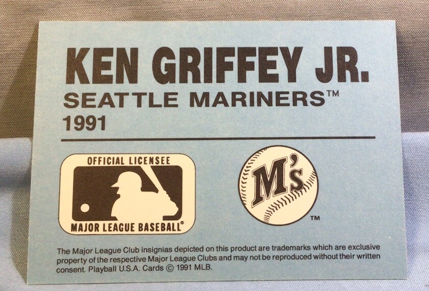 Ken Griffey Jr Seattle Mariners Gold Border | eBay