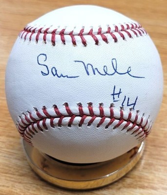 Autographed SAM MELE Official Major League Baseball w/COA | eBay