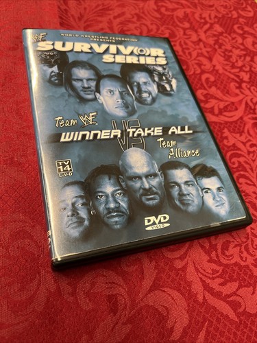 WWF Survivor Series 2001 Team WWF vs Team Alliance Winner Take All DVD ...