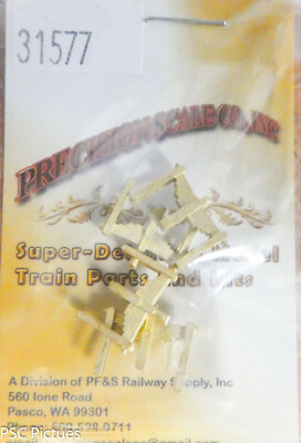 Precision Scale HO #31577 Springs, Leaf, for Locomotive (Brass Castings ...