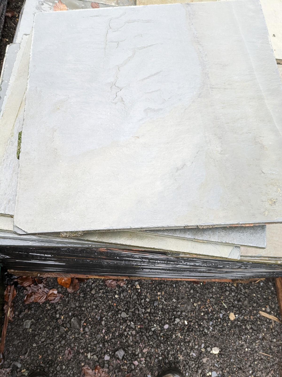 RECLAIMED SLATE SLABS NATURAL SLATE FLOOR STONE SLABS FLAGSTONES | eBay UK