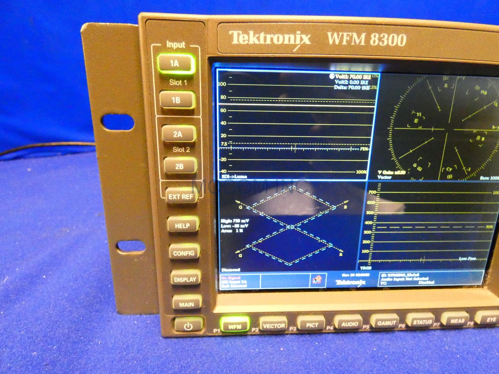 Tektronix WFM8300 Advanced Waveform Monitor w/ Options, rackmount | eBay