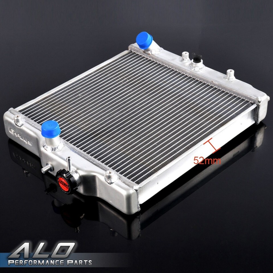 3 Row Aluminum Radiator In/Out 28mm Fit For Honda Civic D15/D16 EG / EK ...