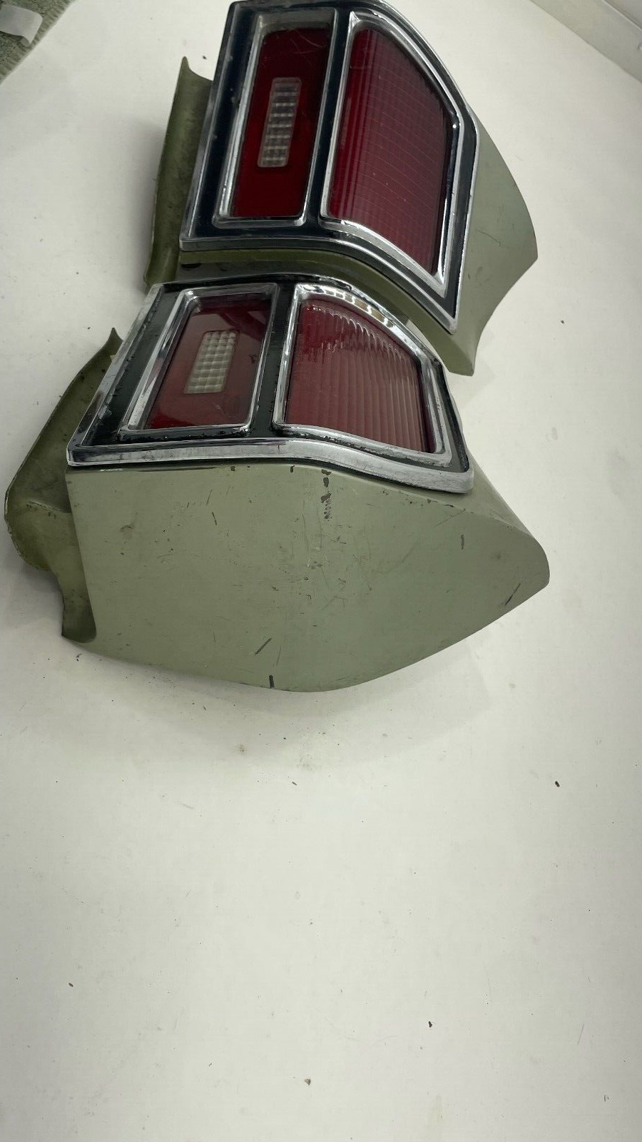 69 Chevy Malibu Original Taillights Quarter Extensions Tail Light Lamps ...