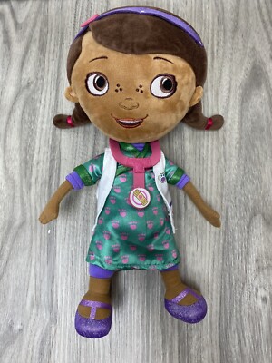 Disney Doc McStuffins Vet 12” Plush Dottie Stethoscope Doctor Doll ...