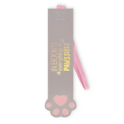 Legami - Bookmark with Elastic Band, FSC Certified Paper, Kitty Paw ...