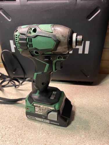 HITACHI WH18DBDL2 18V Brushless Cordless Li-Ion Triple Hammer Impact ...