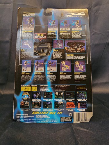 1996 Idendependence Day Zero Gravity Alien With Mission Disk | eBay