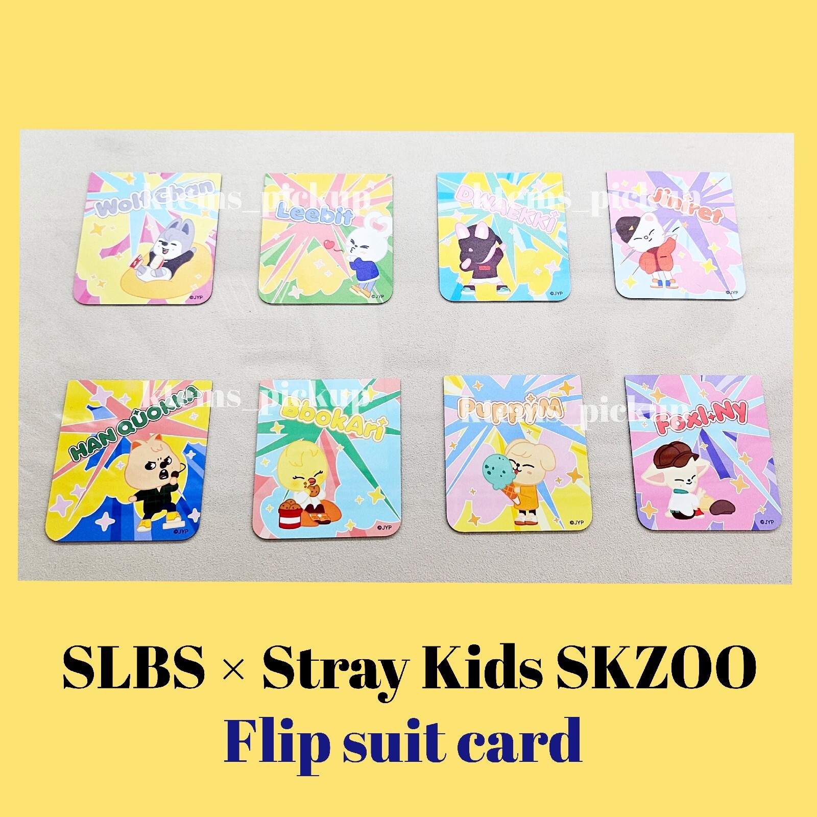 Stray Kids SKZOO X SLBS Samsung NFC Flip 5 suit card | eBay