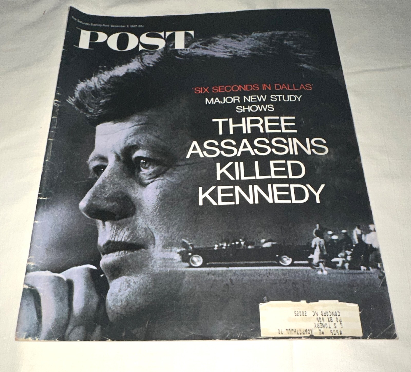 Saturday Evening Post Magazine - December 2, 1967 - 3 Assassins Killed ...