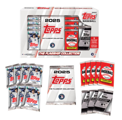 2025 Topps Series Baseball Flagship Collection Box Unopened Sealed MLB ...