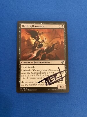 MTG Magic Thrill-Kill Assassin Artist Proof x1 Iconic Masters Tyler ...