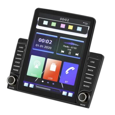 Vertical Screen Player 9.5 Inch Car FM Radio Stereo Carplay GPS Navi FM ...