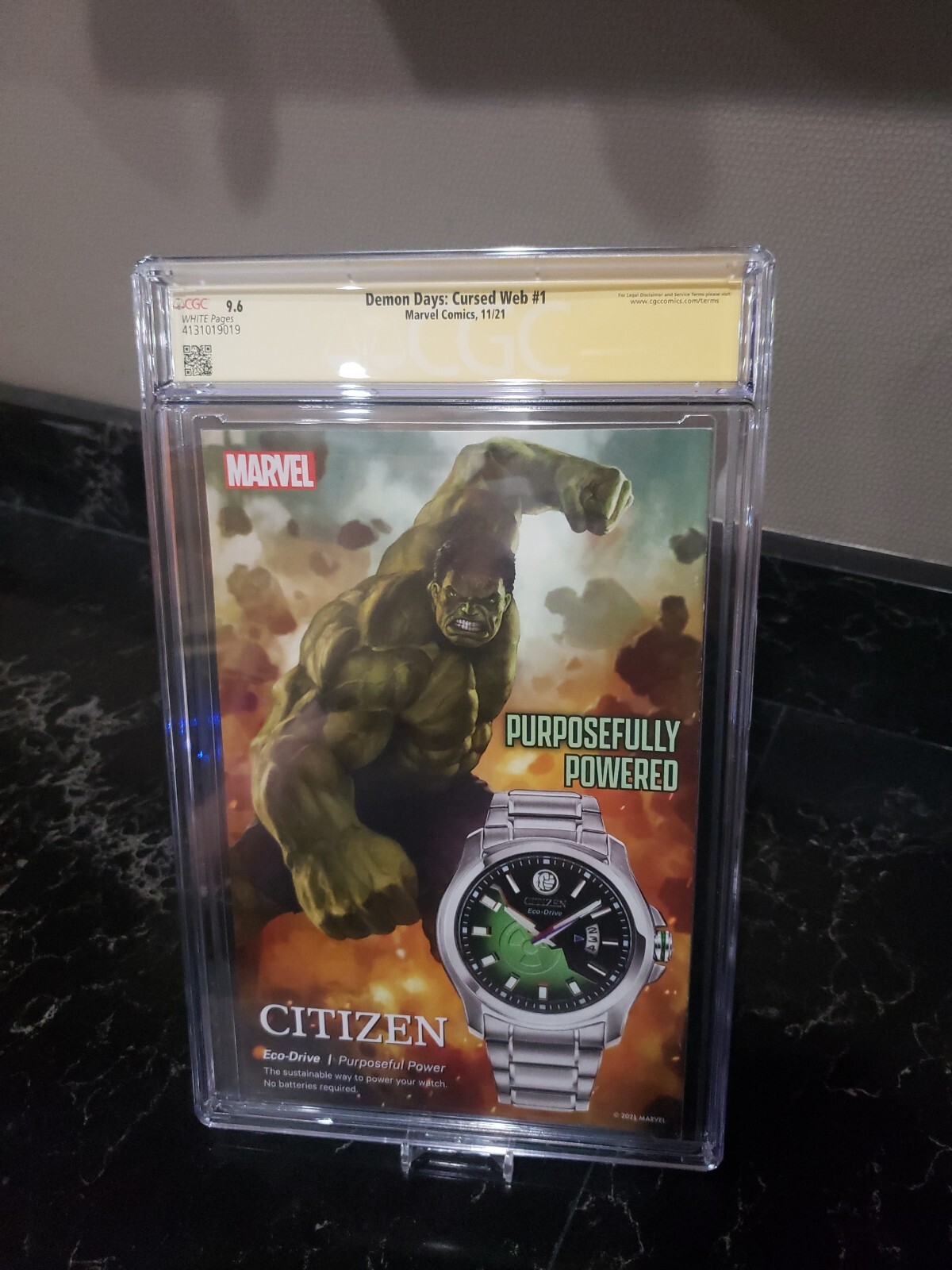 Demon Days: Cursed Web #1 Peach Momoko CGC 9.6 SS Peach Momoko pink ...