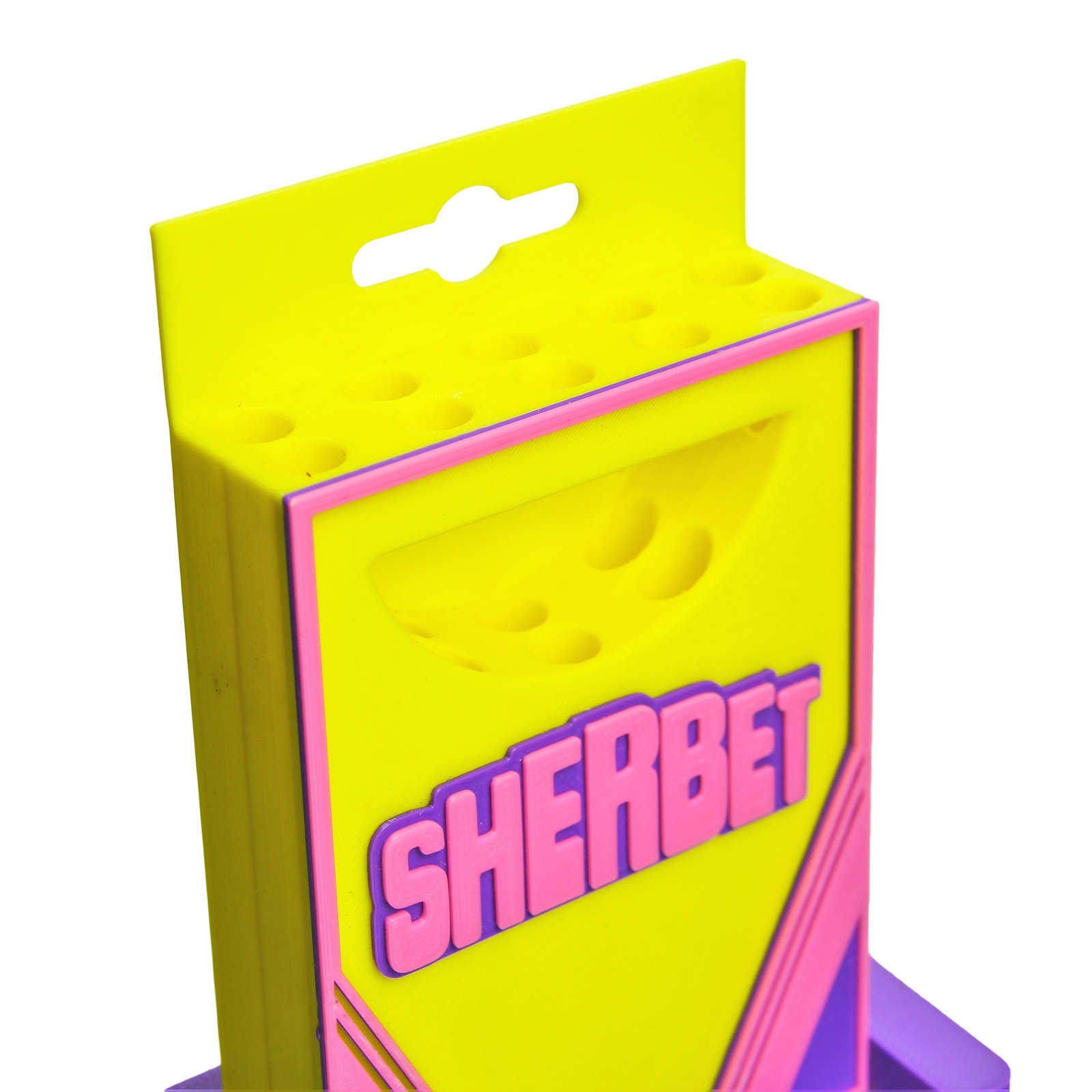 Sherbet - Crayon Box Stand - Yellow/Pink/Purple | eBay Australia