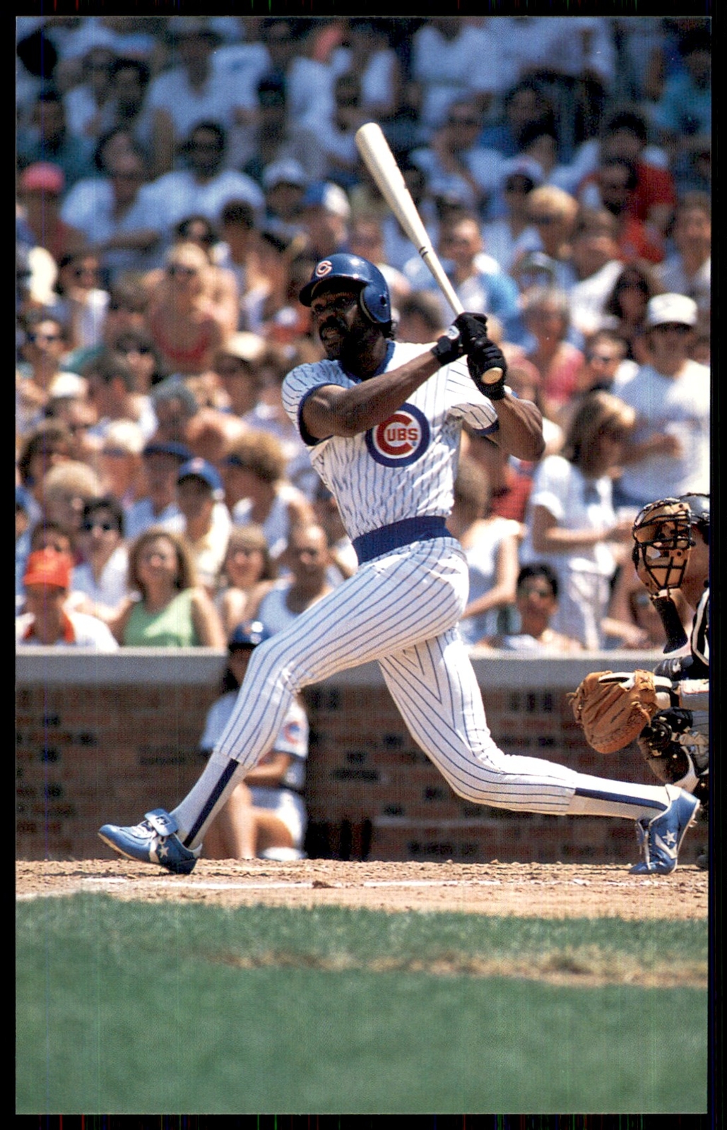 1989 Barry Colla Chicago Cubs Andre Dawson Postcard #2 | eBay