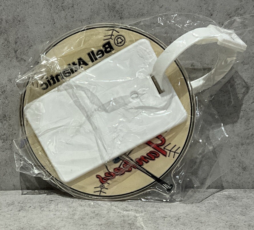 New York Yankees Vintage Bell Atlantic NYNEX Mobile Luggage Tag Sealed ...