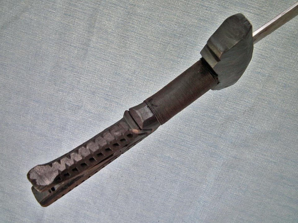Antique Filipino Islamic Moro Sword Kampilan Philippines Muslim | eBay