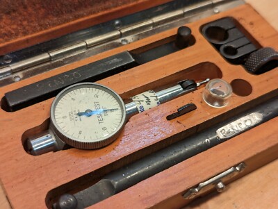 Tesa Tesatast Test Dial Indicator .0005” Jeweled Swiss Made ...