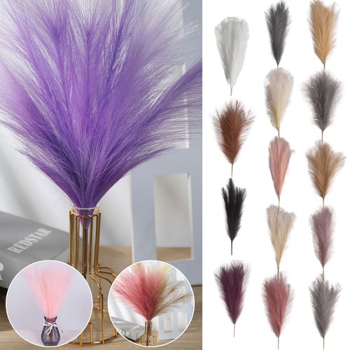 Artificial Reed Grass pampas Flower For Wedding Home Bedroom Living ...