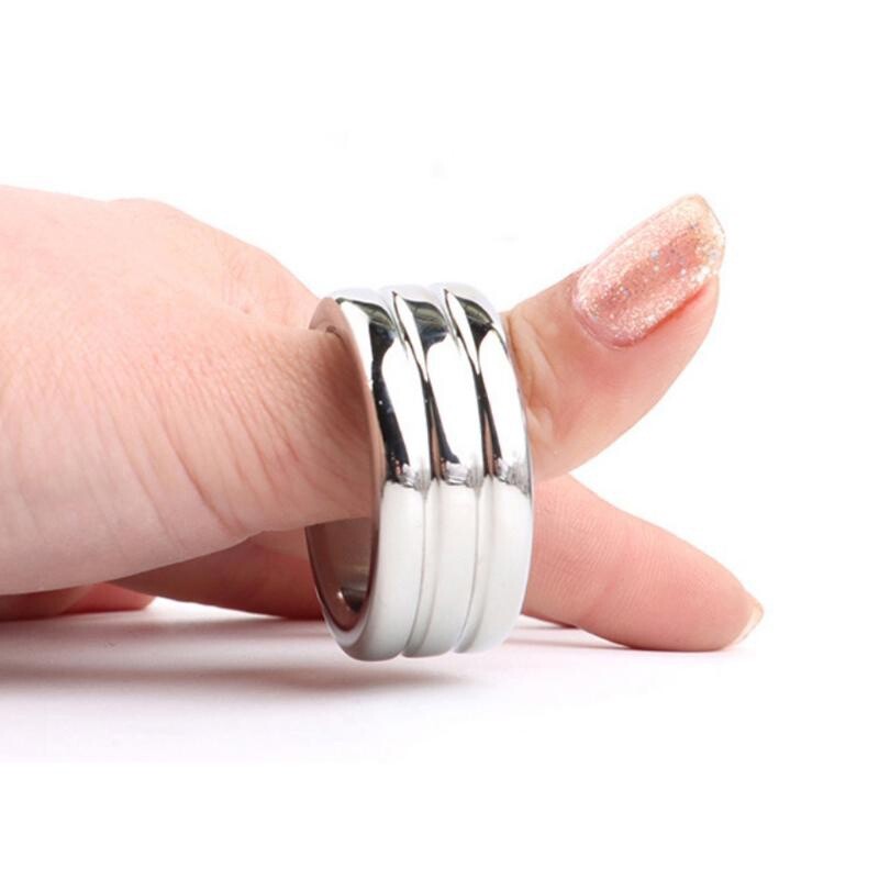 Thick Heavy Duty Stainless Steel Metal Silver Male Rings Stretcher ...