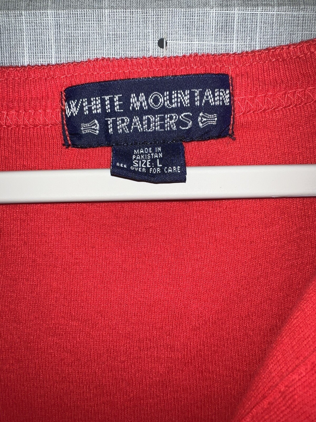 White Mountain Traders One Piece Adult Sleeper Pajamas 100% Cotton Lg ...