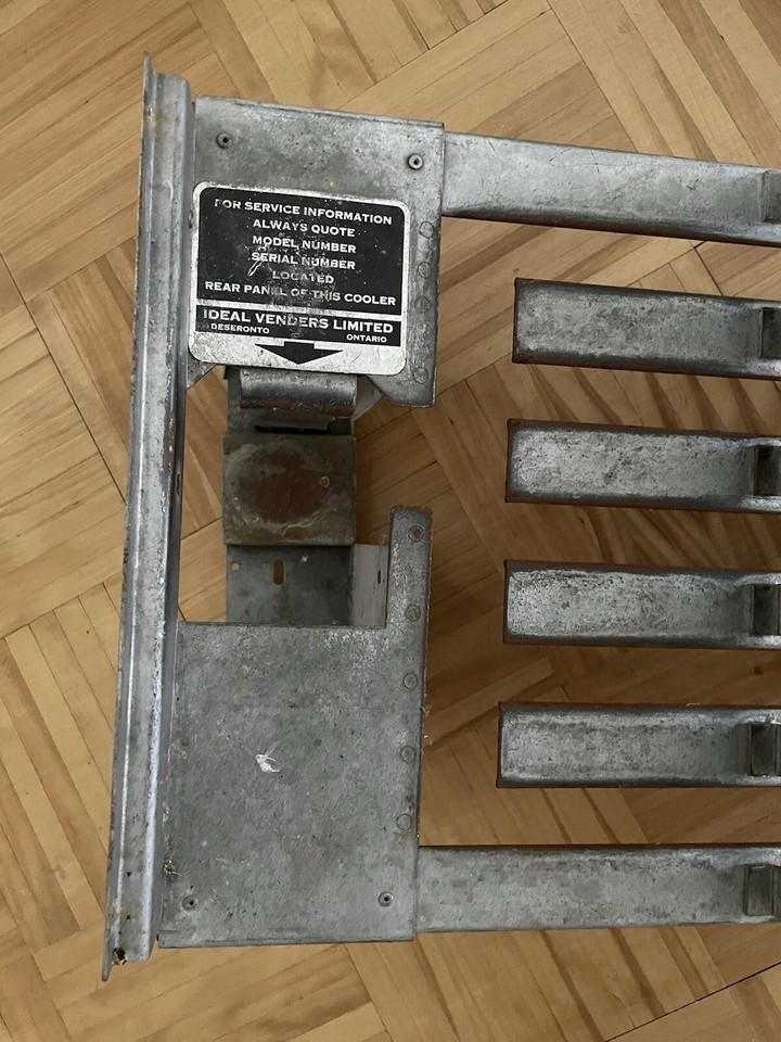 Ideal 55 Slider Soda Vending Machine Bottle Rack - Authentic Ideal ...